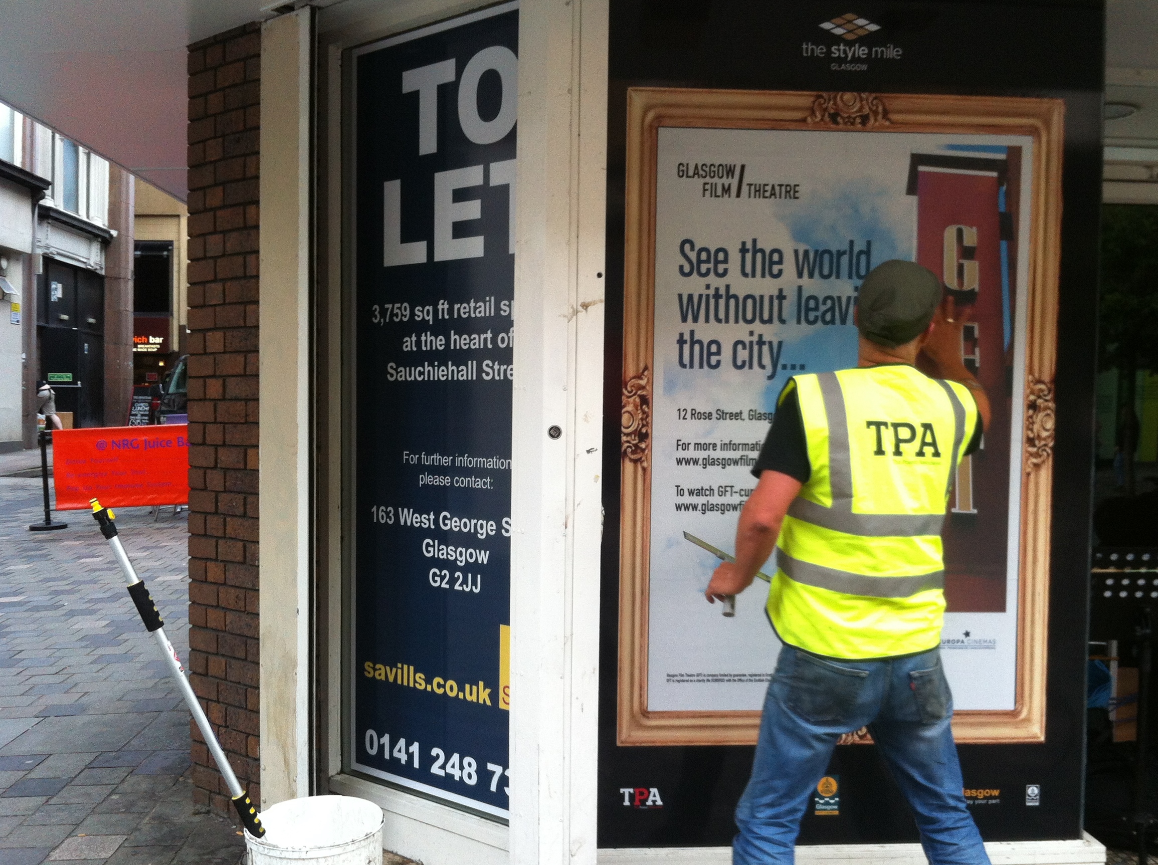 TPA Posters – Sauchiehall / Bath Street