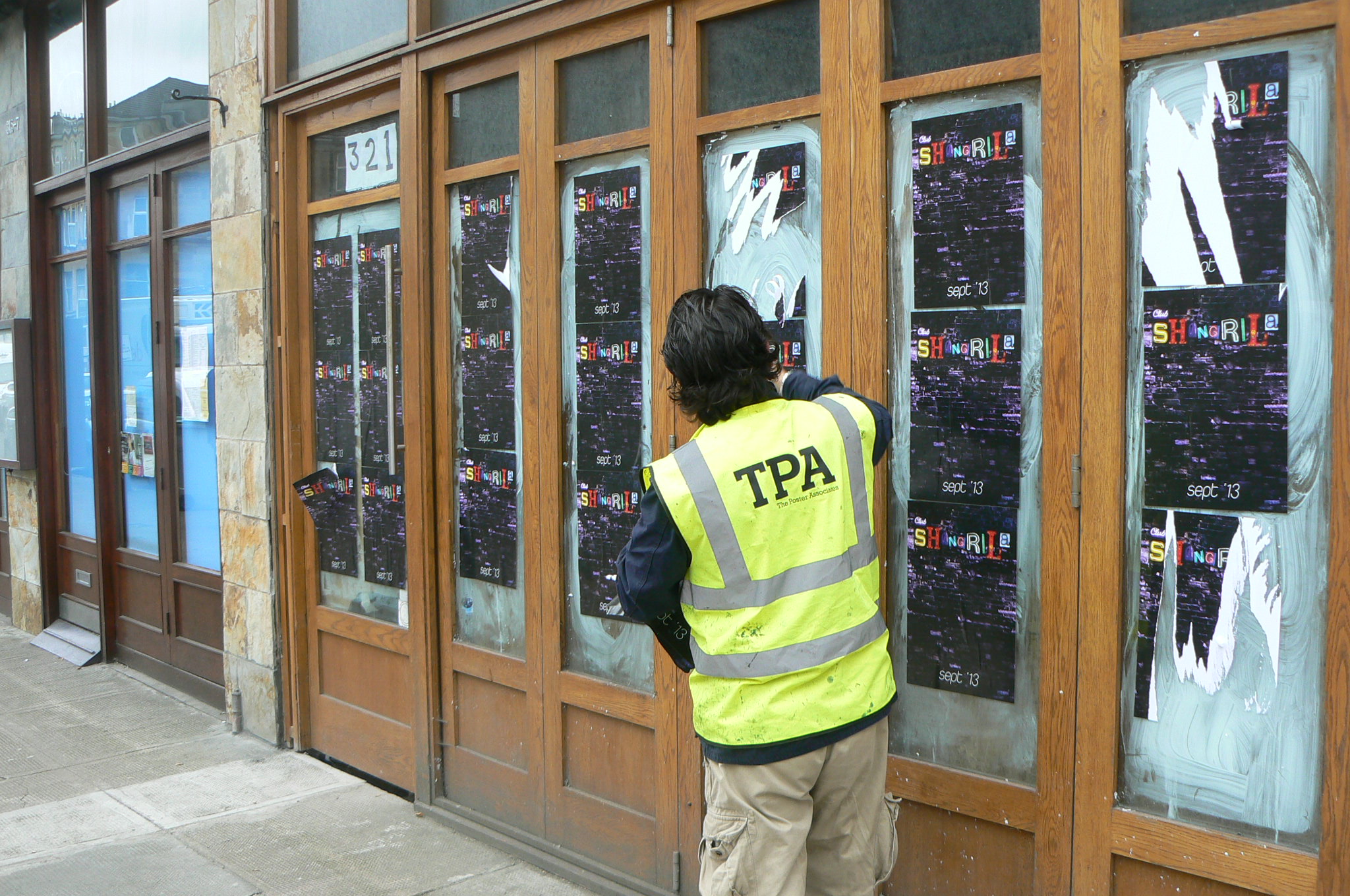 TPA Posters – Tackling illegal fly posting